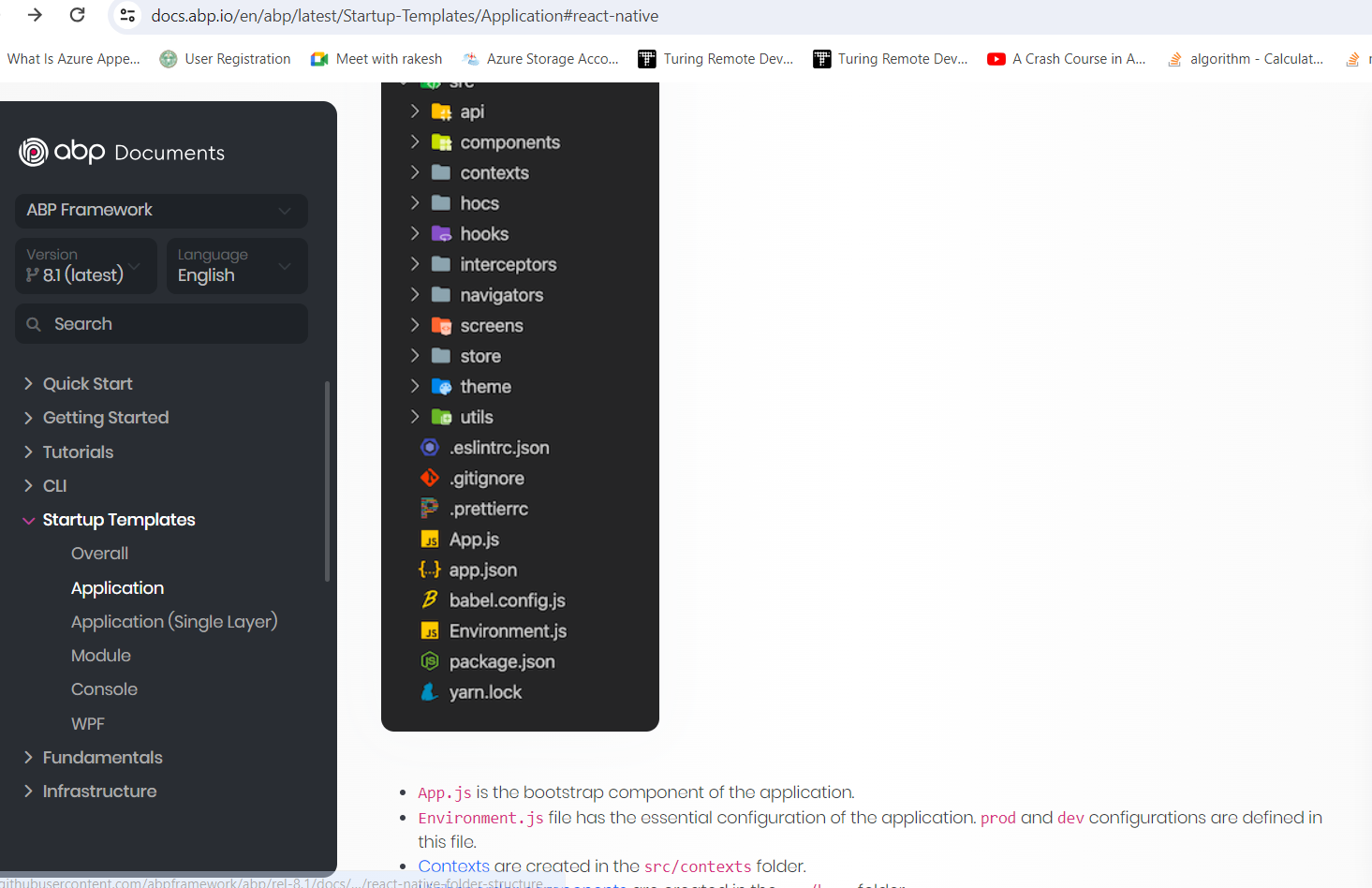 what React native UI component library abp uses #7203 | Support | ABP.IO